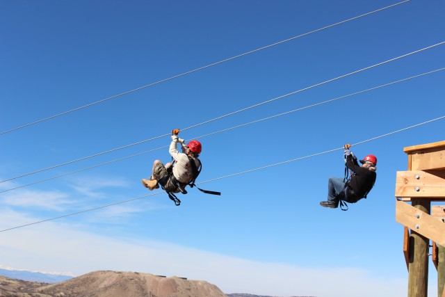 Opening Day for Castle Rock Zip Line