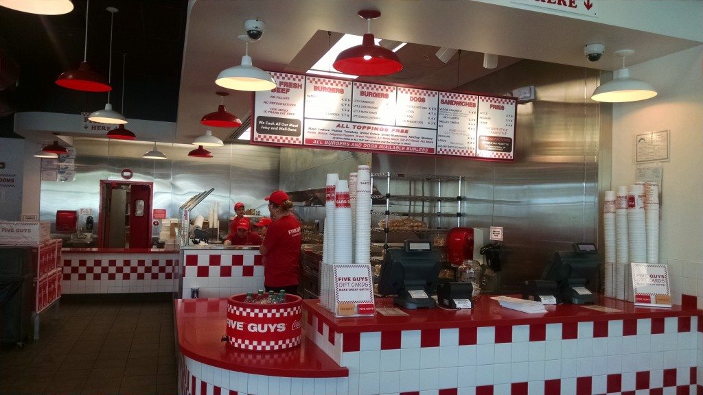 Five Guys Burgers and Fries: A Simple, No Frills Burger