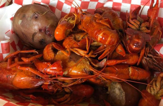 How You Know You Enjoyed Yourself at Yesterday's Crawfish Boil